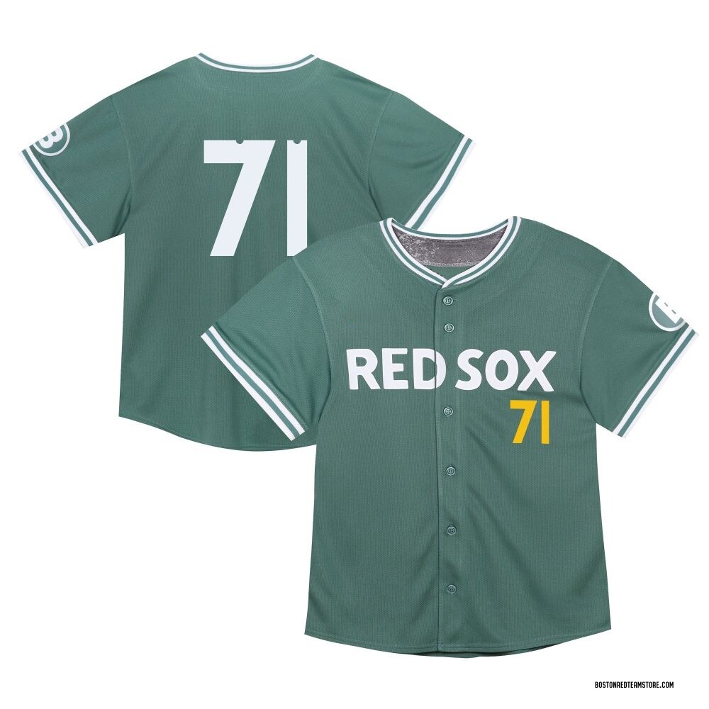 Limited Jorge Alcala Toddler Boston Red Sox 2025 City Connect Jersey ...